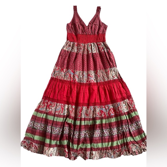 Chaudry Kc | Dresses | Chaudry Kc Bohemian Floral Sleeveless Elegant ...